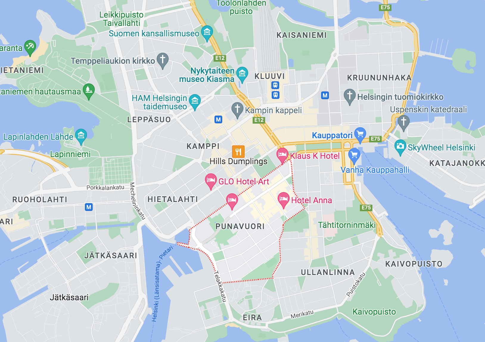 Helsinki Map